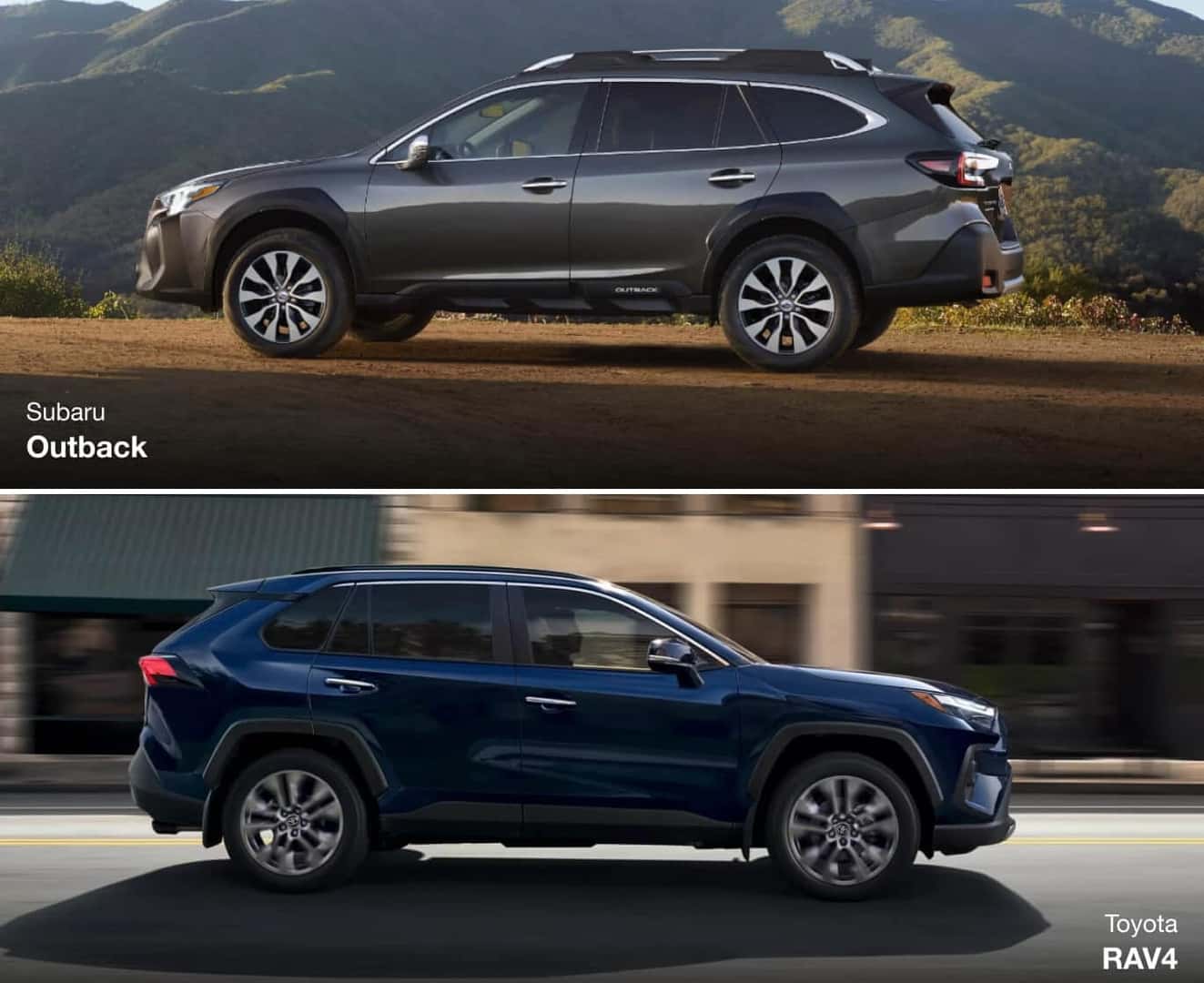 Toyota RAV4 Vs. Subaru Outback: Price, MPG & Space Compared