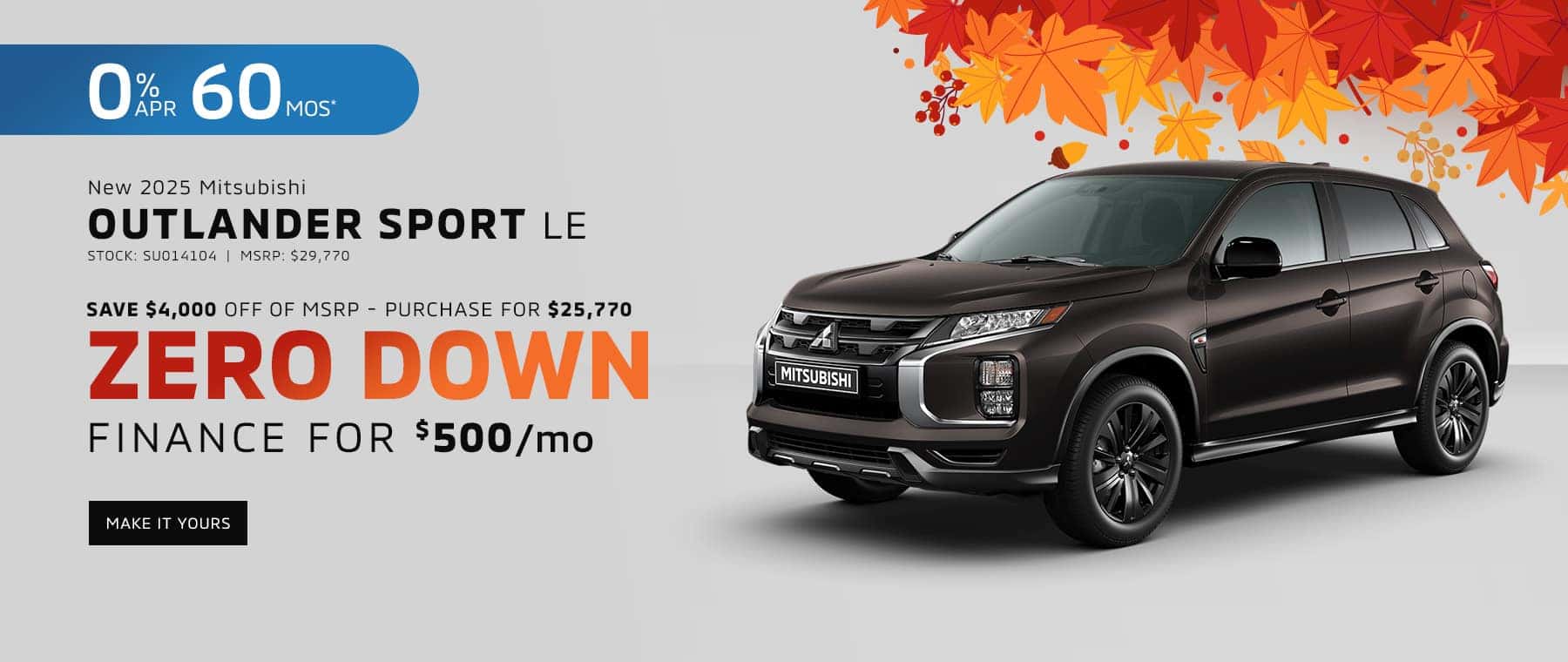 New Specials | Clay Cooley Mitsubishi of Arlington