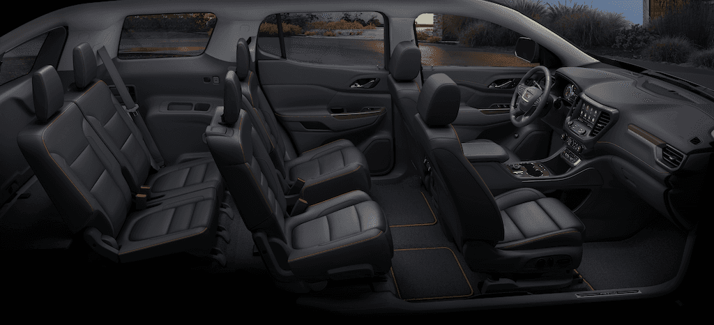 2021 GMC Acadia Interior - Features & Interior Dimensions