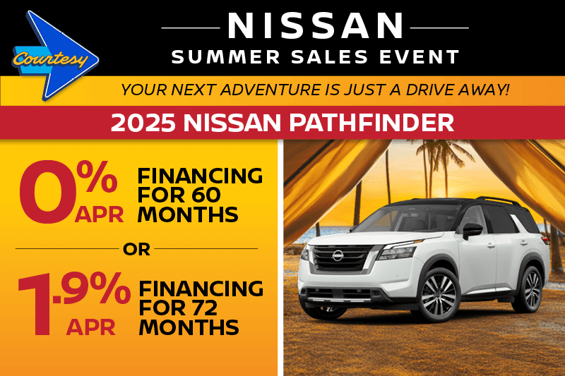 Current New Nissan Specials Offers | Courtesy Nissan of Mesa