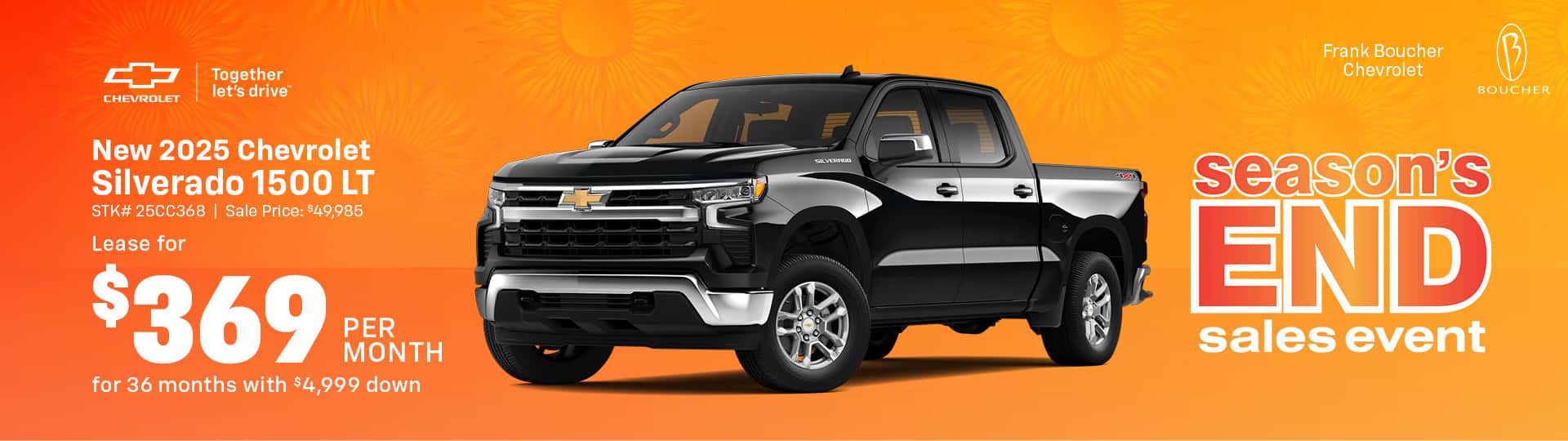 Chevrolet Dealer in Mount Pleasant, WI | Frank Boucher Chevrolet