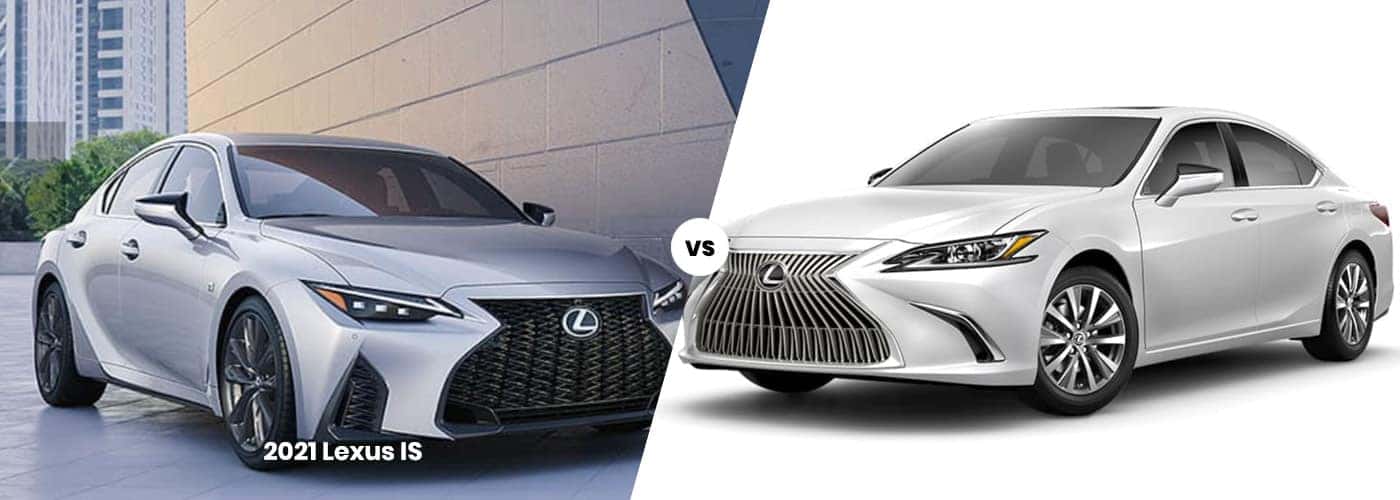 2021 Lexus IS vs. ES | Comparación de Lexus |Lexus de Ponce