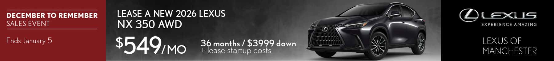 148 New Lexus Cars, SUVs in Stock | Lexus of Manchester