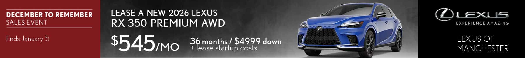 148 New Lexus Cars, SUVs in Stock | Lexus of Manchester