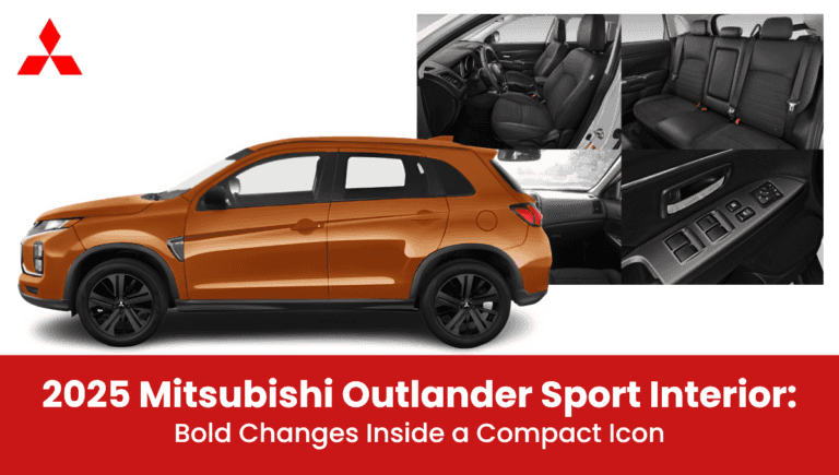 2025 Mitsubishi Outlander Sport Interior