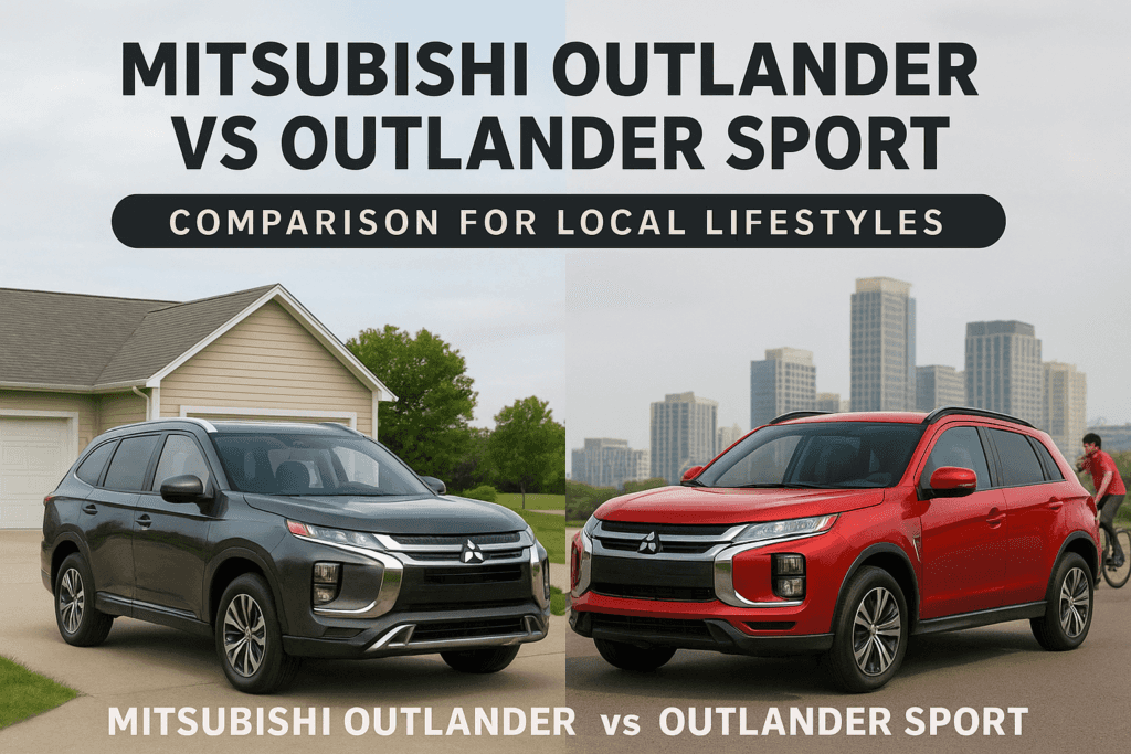 Mitsubishi Outlander vs Mitsubishi Outlander Sport