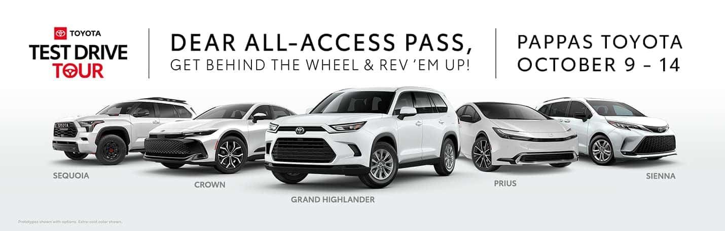 Toyota Test Drive Tour | Pappas Toyota