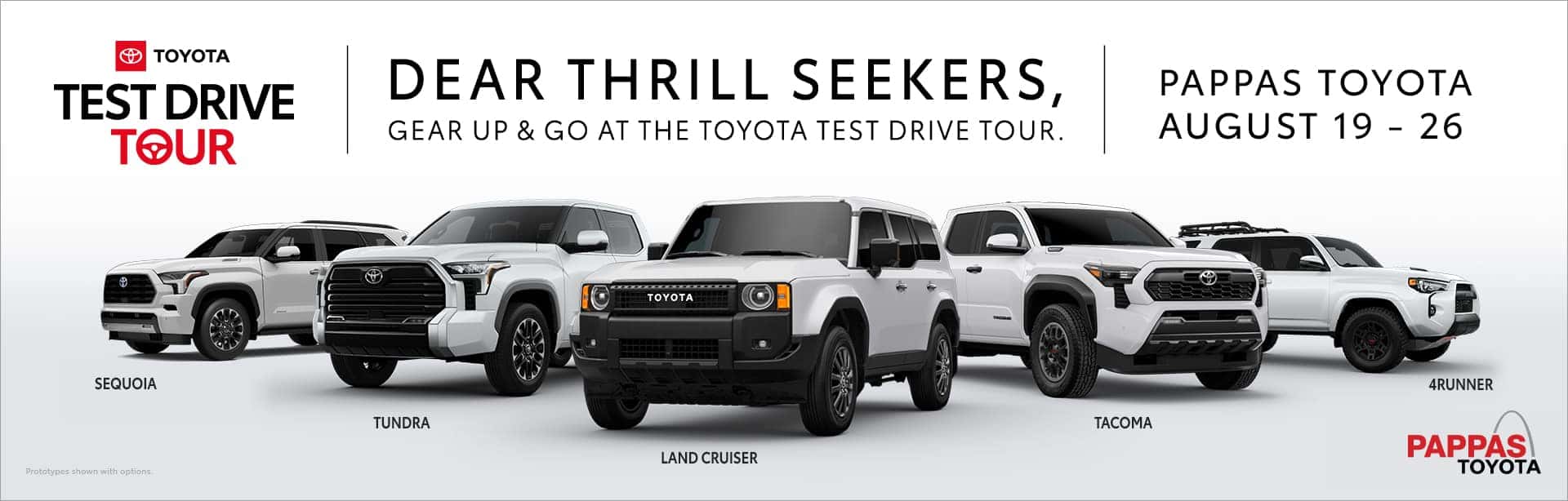 Join us for the Toyota Test Drive Tour! | Pappas Toyota