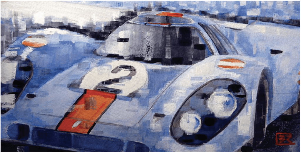 Porsche Art Display at Porsche Ontario | Near Los Angeles