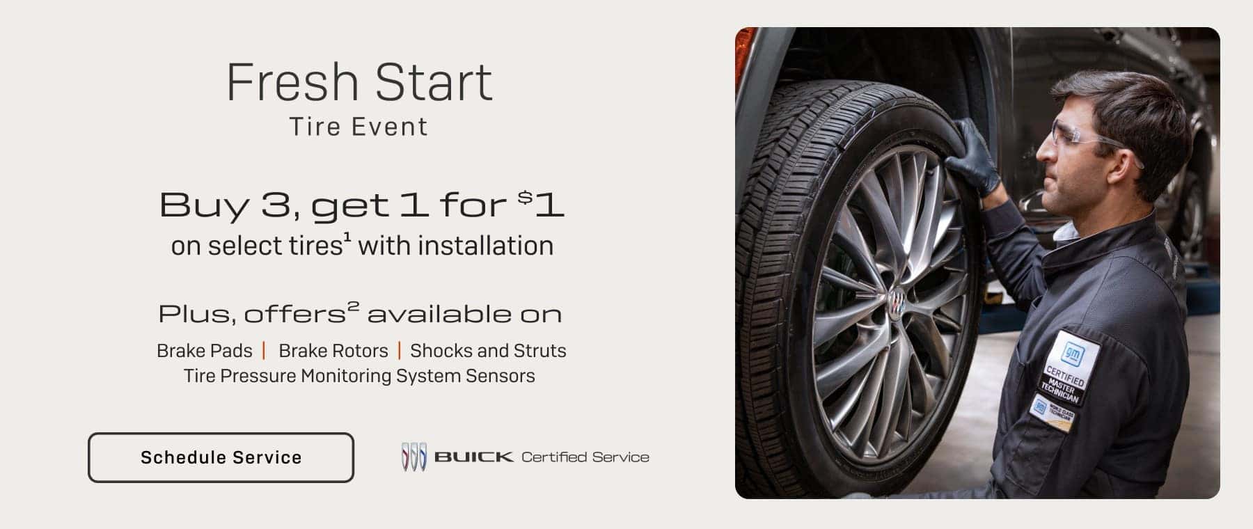 GM Fresh Start Tire Event | Spitzer Buick GMC Parma