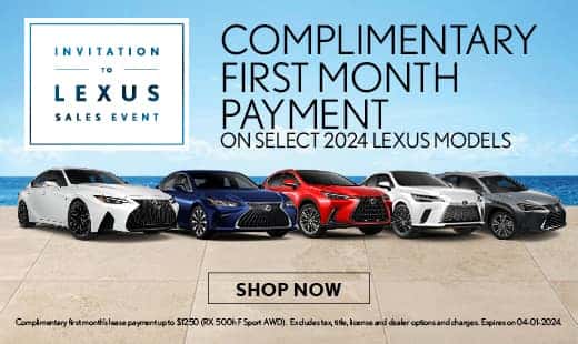 Specials on New Lexus Vehicles Fort Pierce FL | Treasure Coast Lexus
