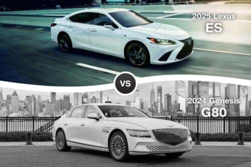 Lexus ES vs. Genesis G80: Best Luxury Car? | Treasure Coast Lexus