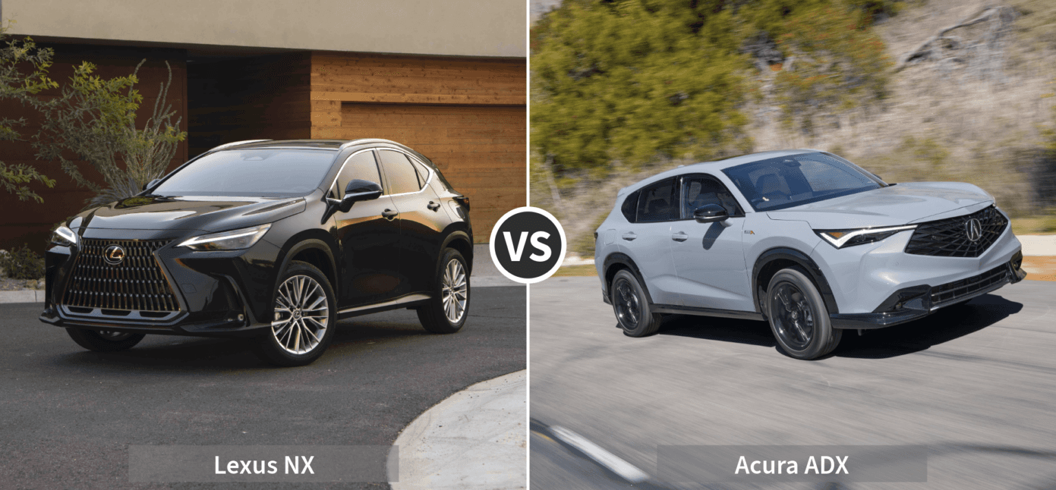Luxury SUV Comparison: Lexus NX vs. Acura ADX| Treasure Coast Lexus