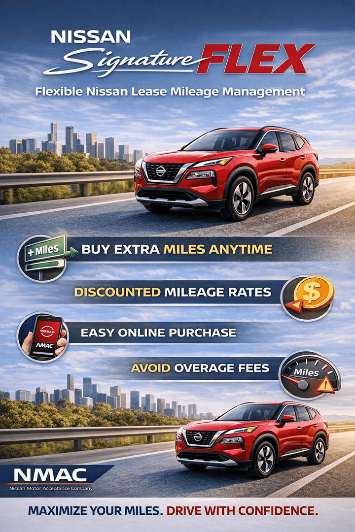 What Is Nissan Signature FLEX? Flexible Lease Mileage Explained ...